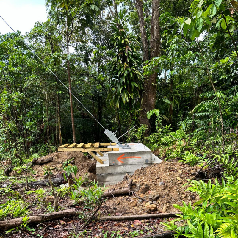 LCS – The Cable Crane Company – Monocable Ropeway, Dominica, Caribbean
