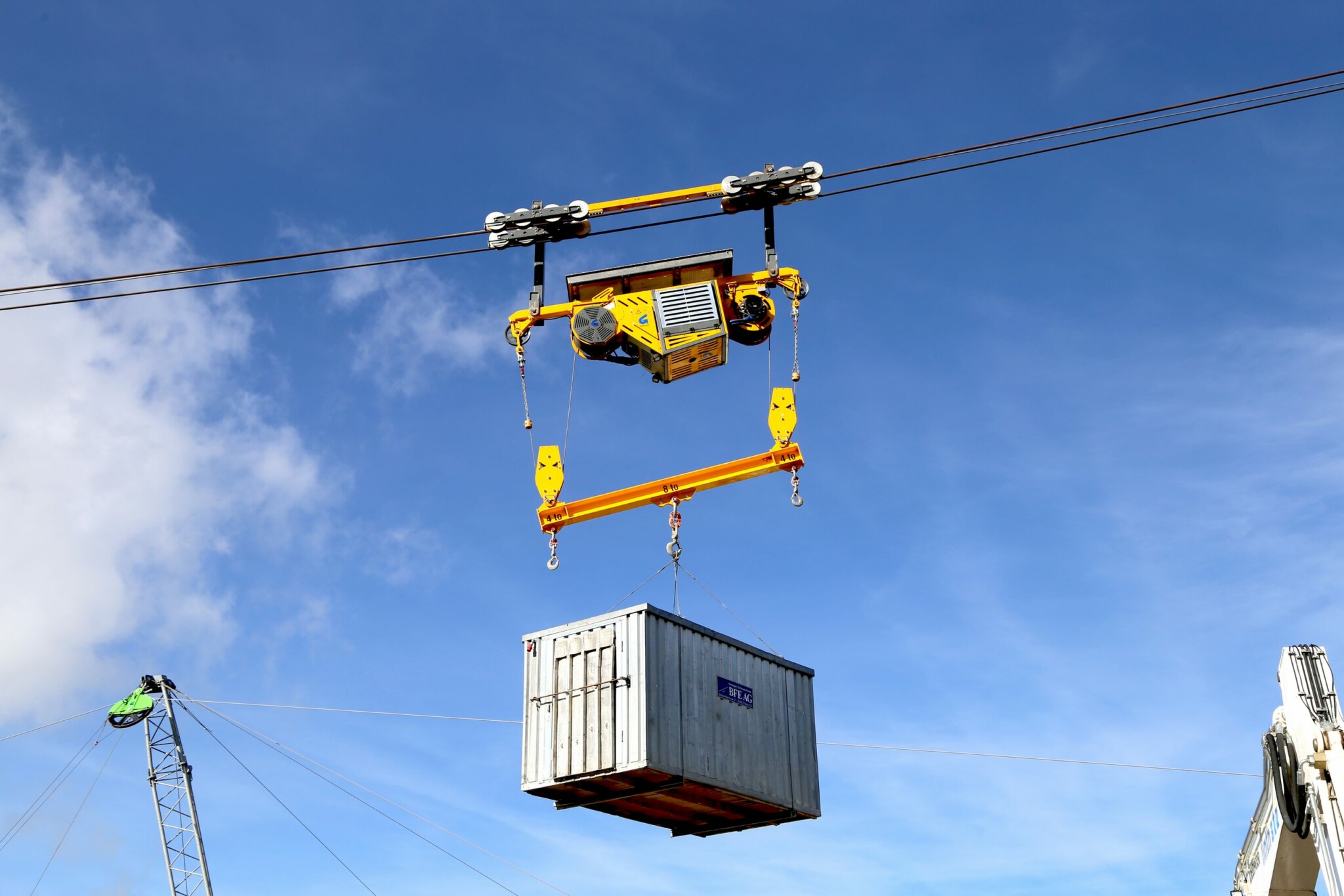 LCS – The Cable Crane Company – Mountain construction sites