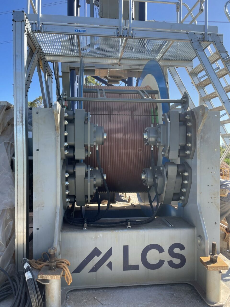 LCS – The Cable Crane Company – Maintenance work on tailings dams ...