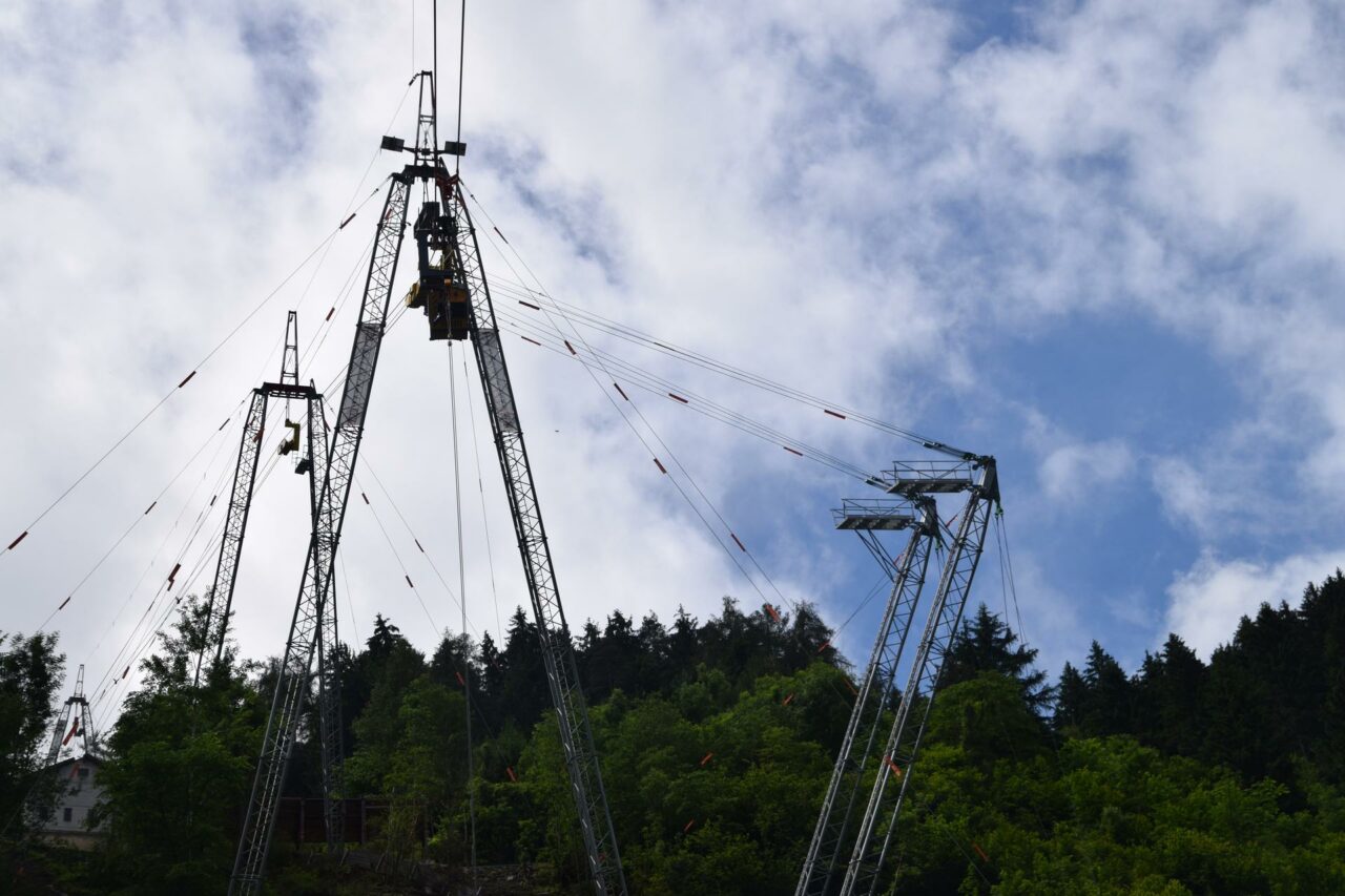 LCS – The Cable Crane Company – Hydro power plant Obere Sill