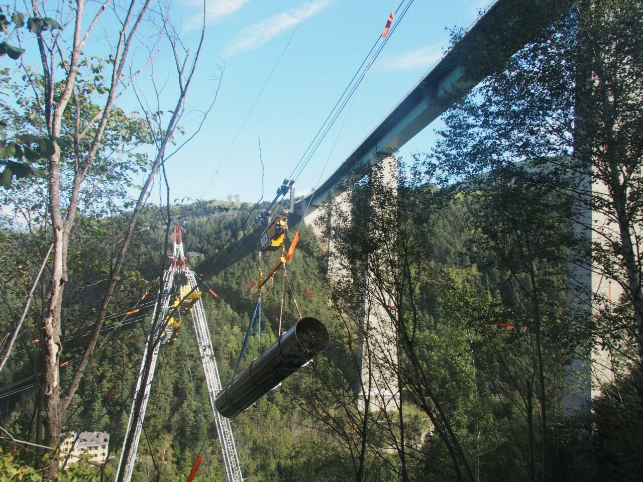 LCS – The Cable Crane Company – Hydro power plant Obere Sill