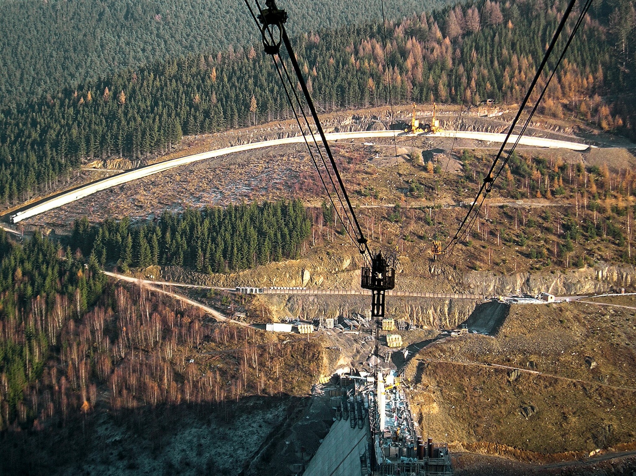 LCS – The Cable Crane Company – Dam construction
