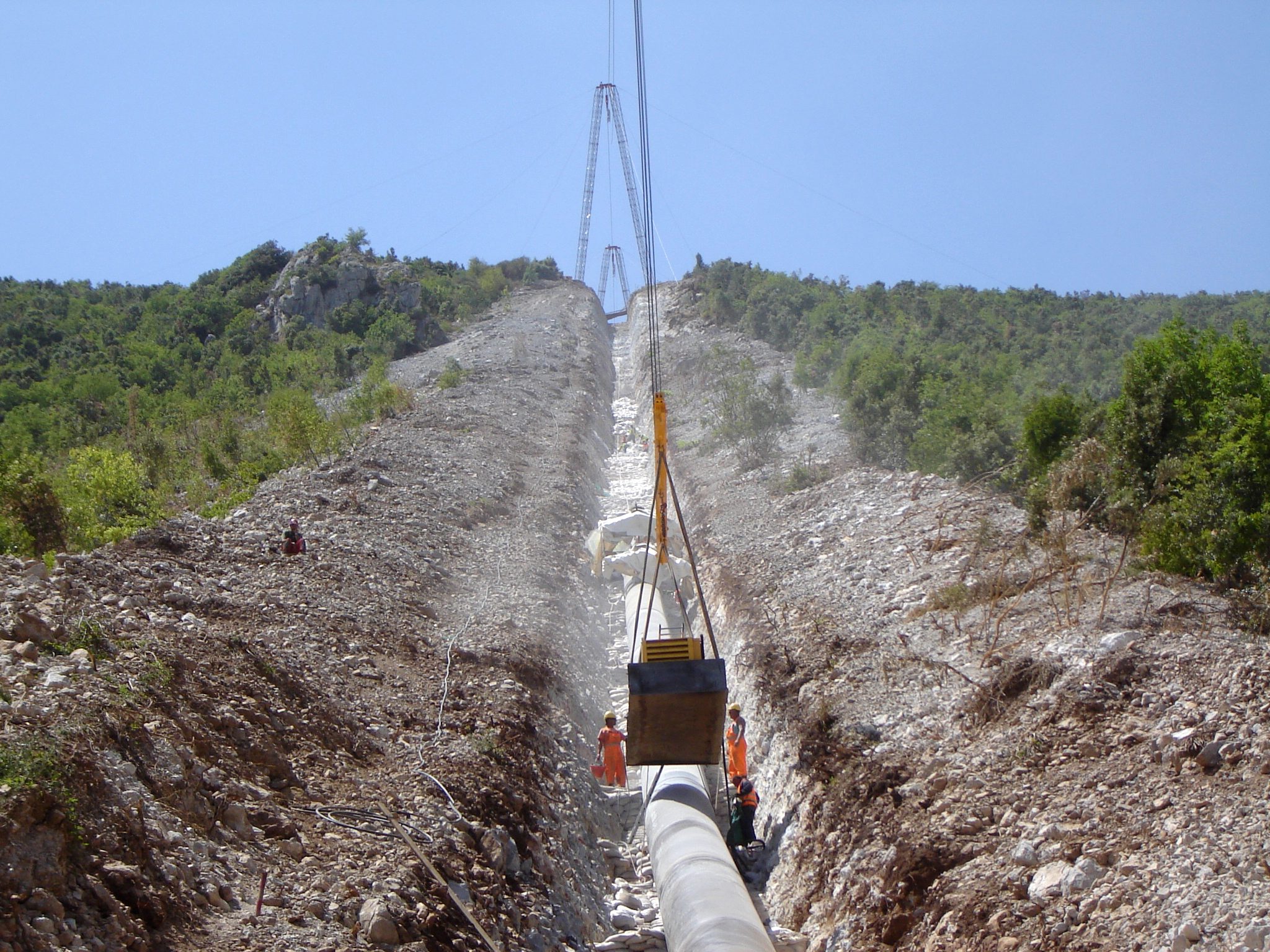 LCS – The Cable Crane Company – Pipeline Construction
