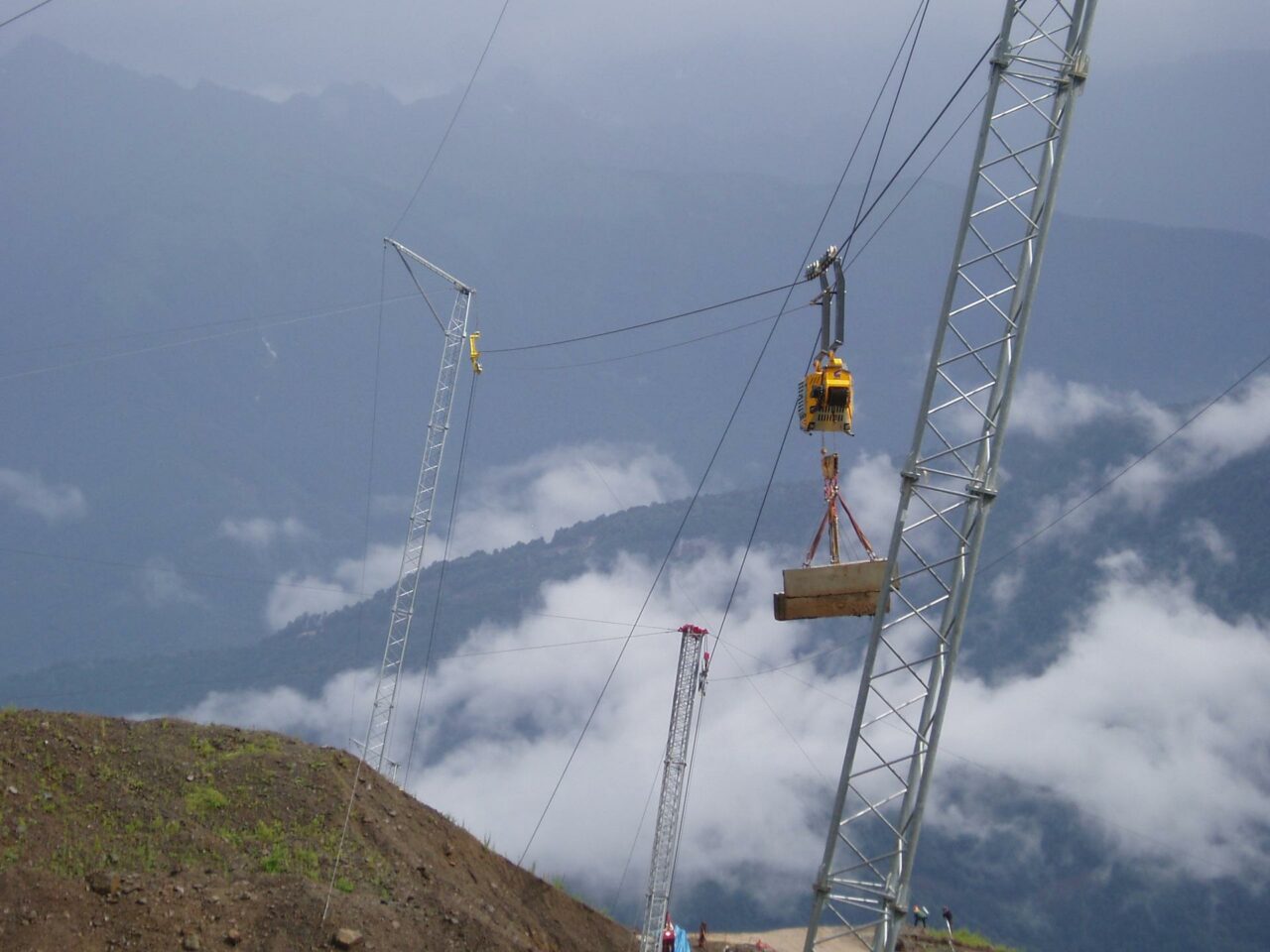LCS – The Cable Crane Company – Hydro power plant Kwoiek Creek