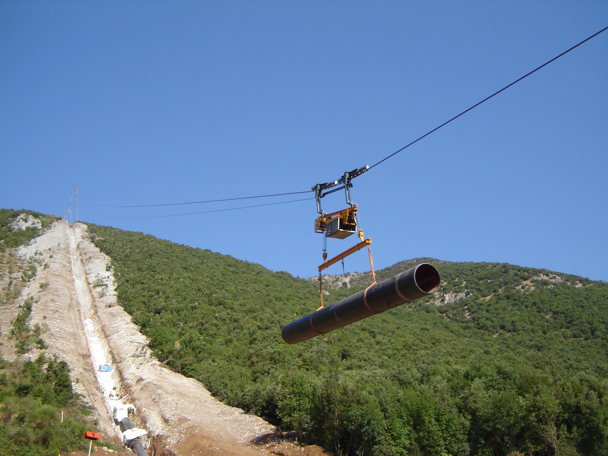 LCS – The Cable Crane Company – Pipeline Construction