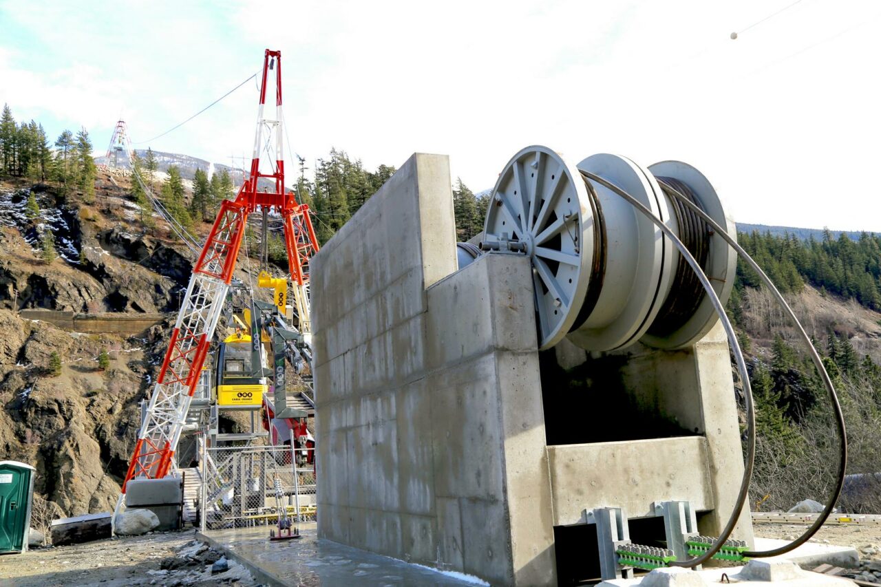 LCS – The Cable Crane Company – First permanent LCS cable crane system